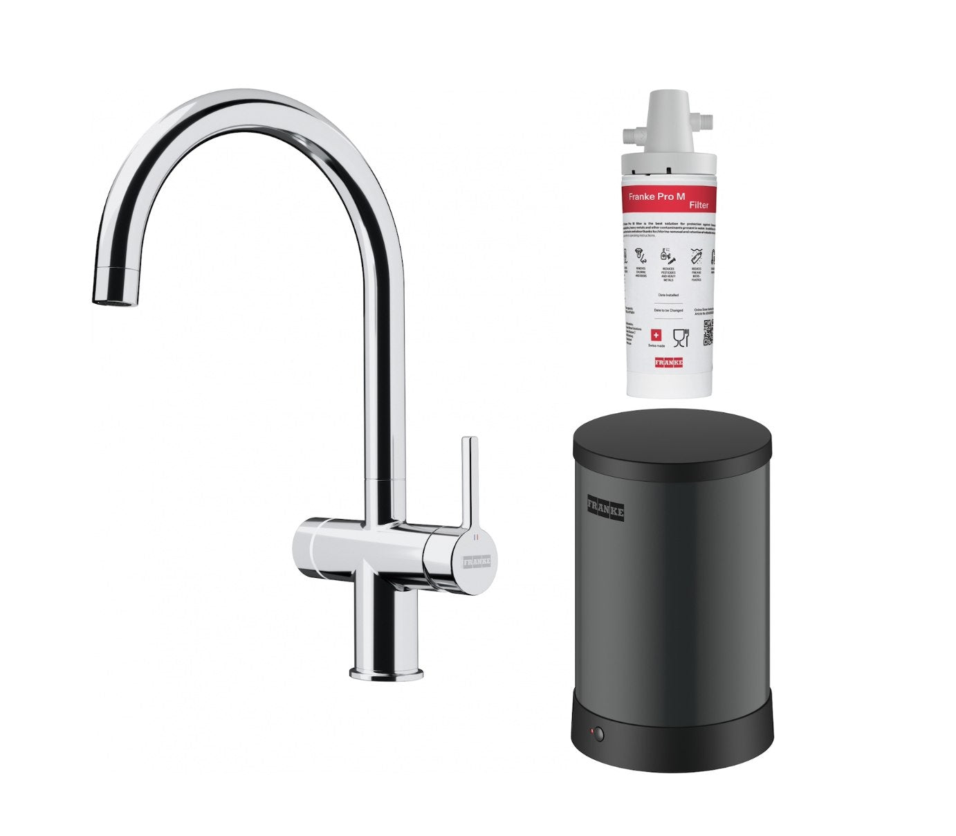 Franke Maris Water Hub 3-in-1 Electronic Tap – The Tap Specialist