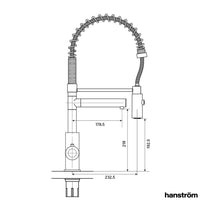 Hanstrom 3-in-1 Flex Touch Boiling Water Tap | Instant Hot, Cold ...